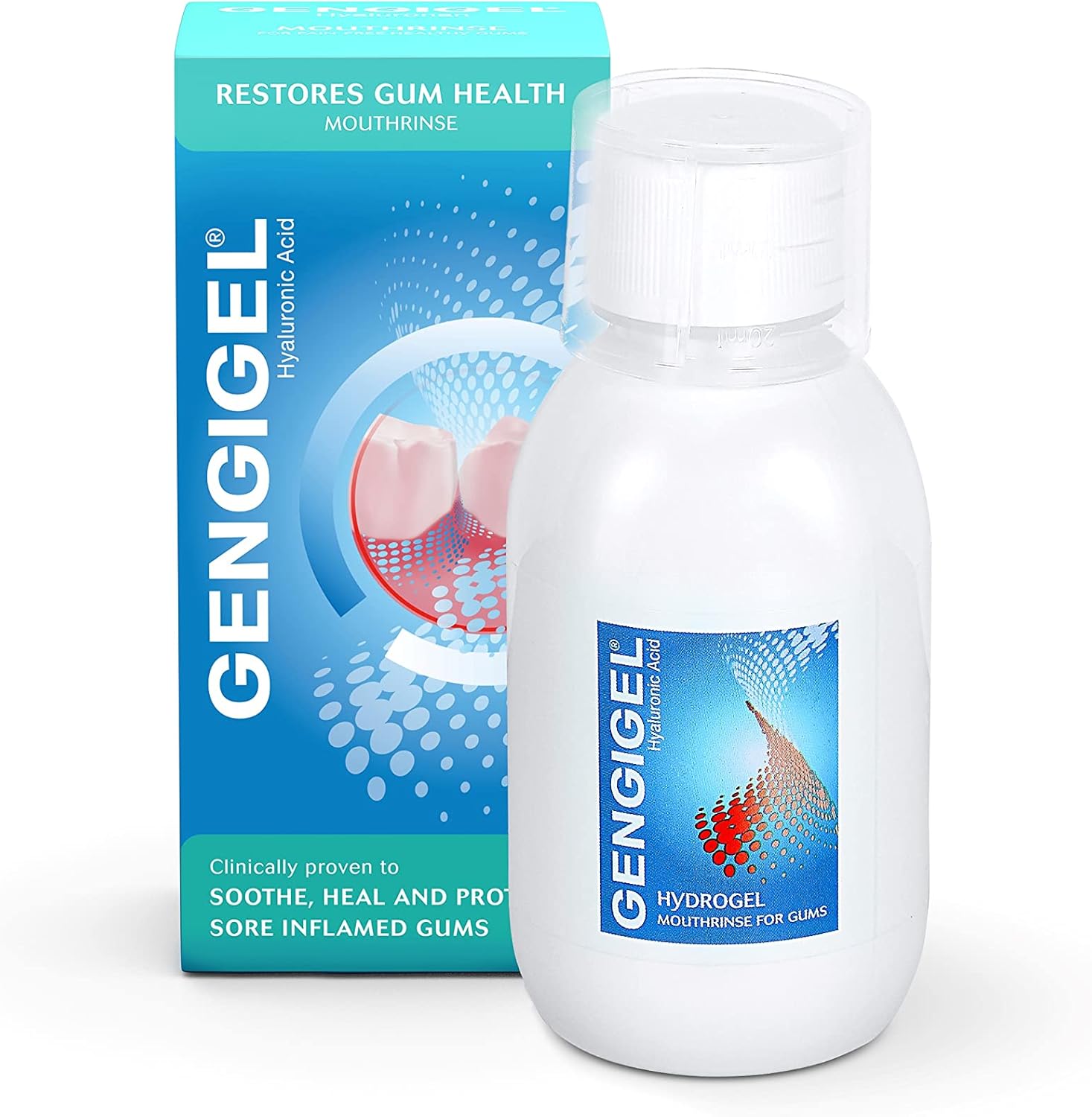 Buy, Order, Online Wholesale GENGIGEL MOUTH RINSE 150ml in UK