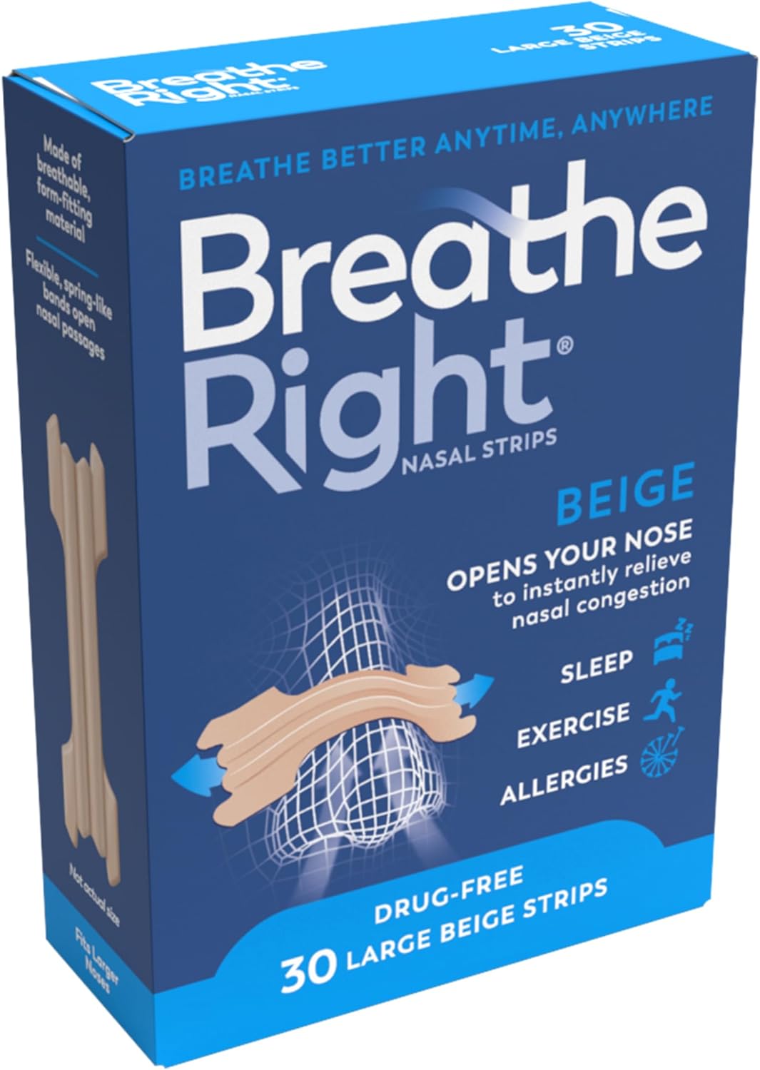 Buy, Order, Online Wholesale BREATHE RIGHT Nasal Strips 30pk in UK