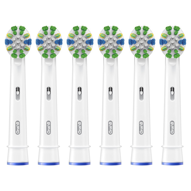 Oral-B PRO Floss Action Toothbrush Heads - Deep Clean, 6 Pack